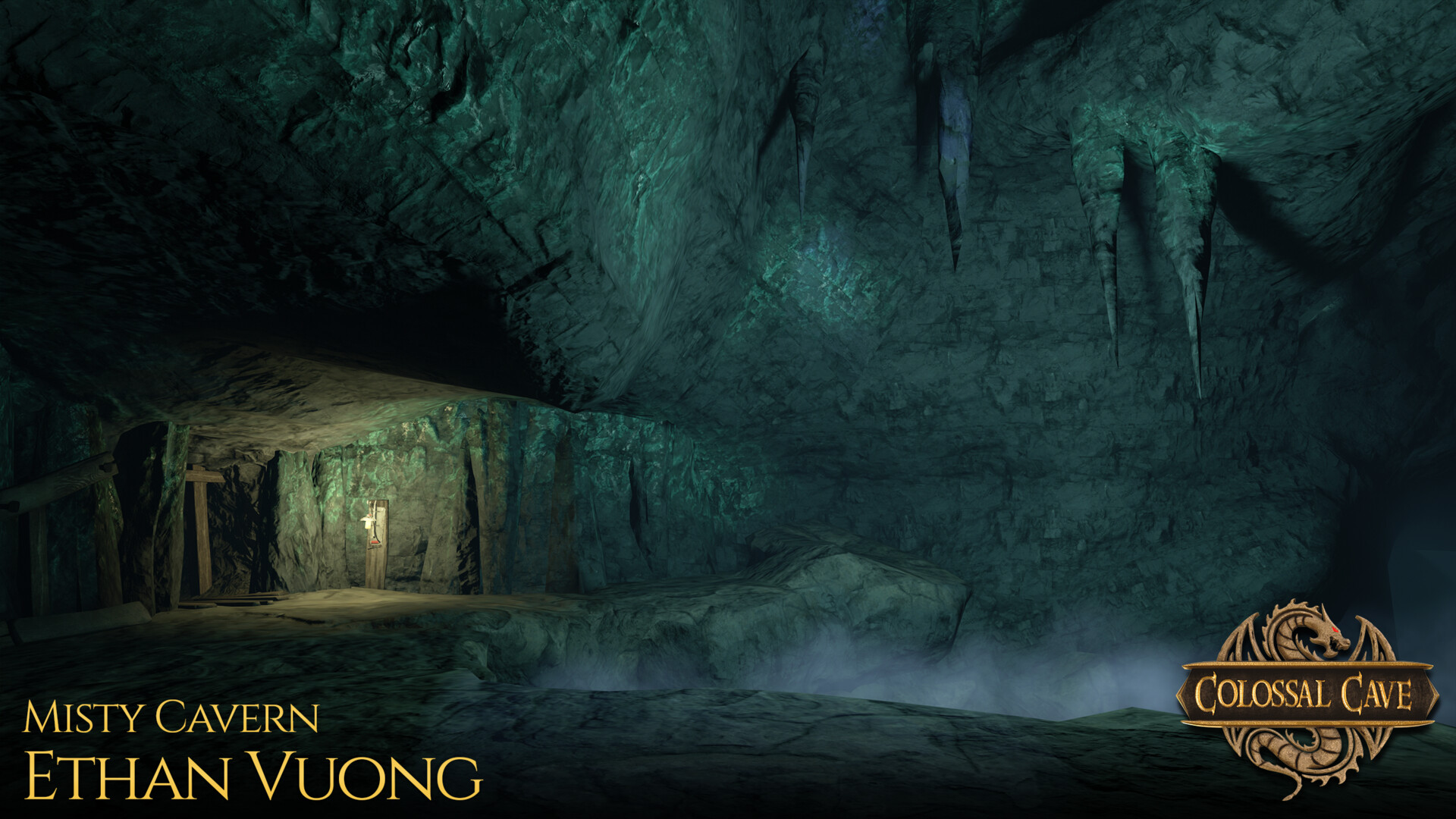 Ethan Vuong - Colossal Cave - Misty Cavern, Plover and Dark Room