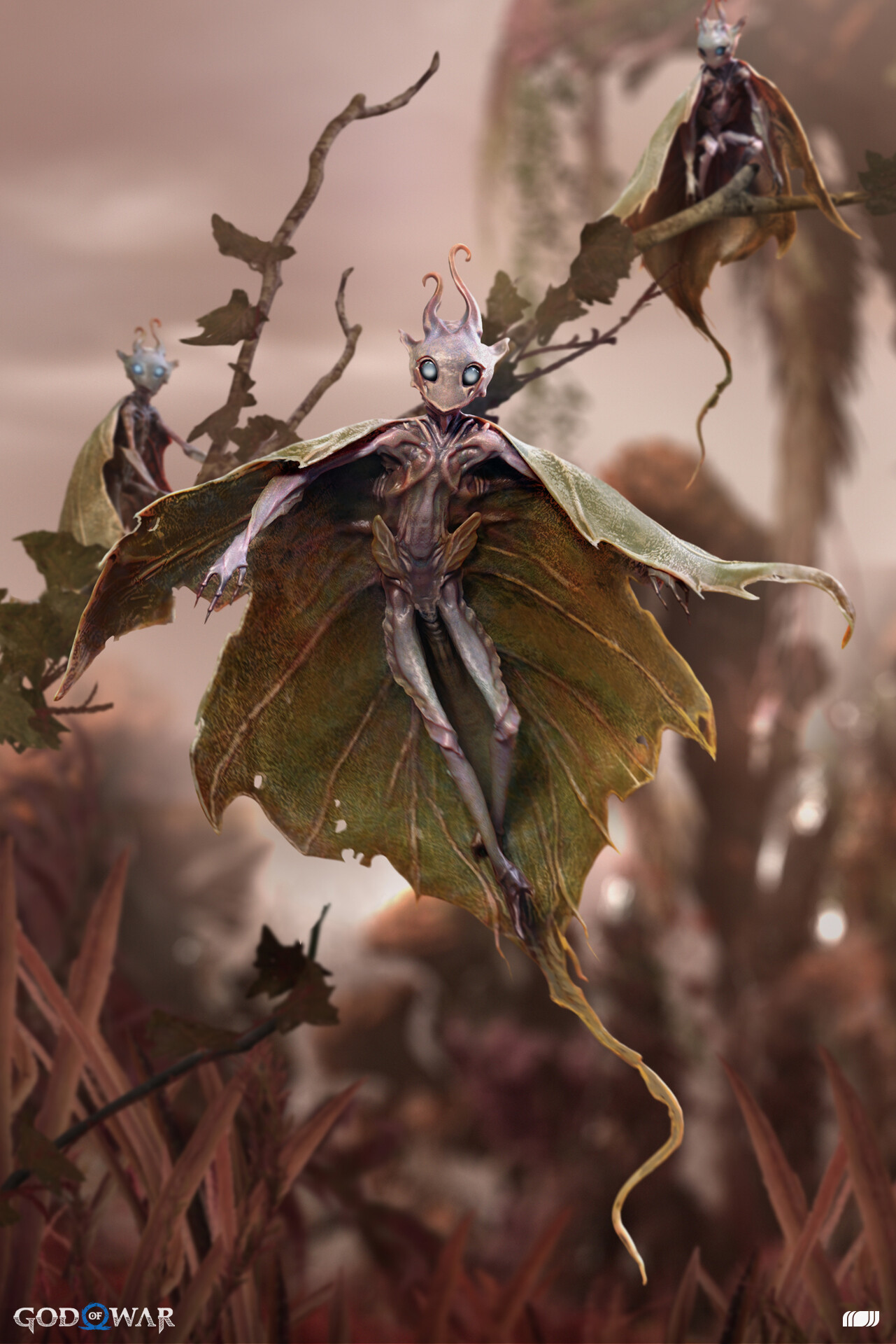 ArtStation - Mandrake & Fairies (God of War Ragnarok)
