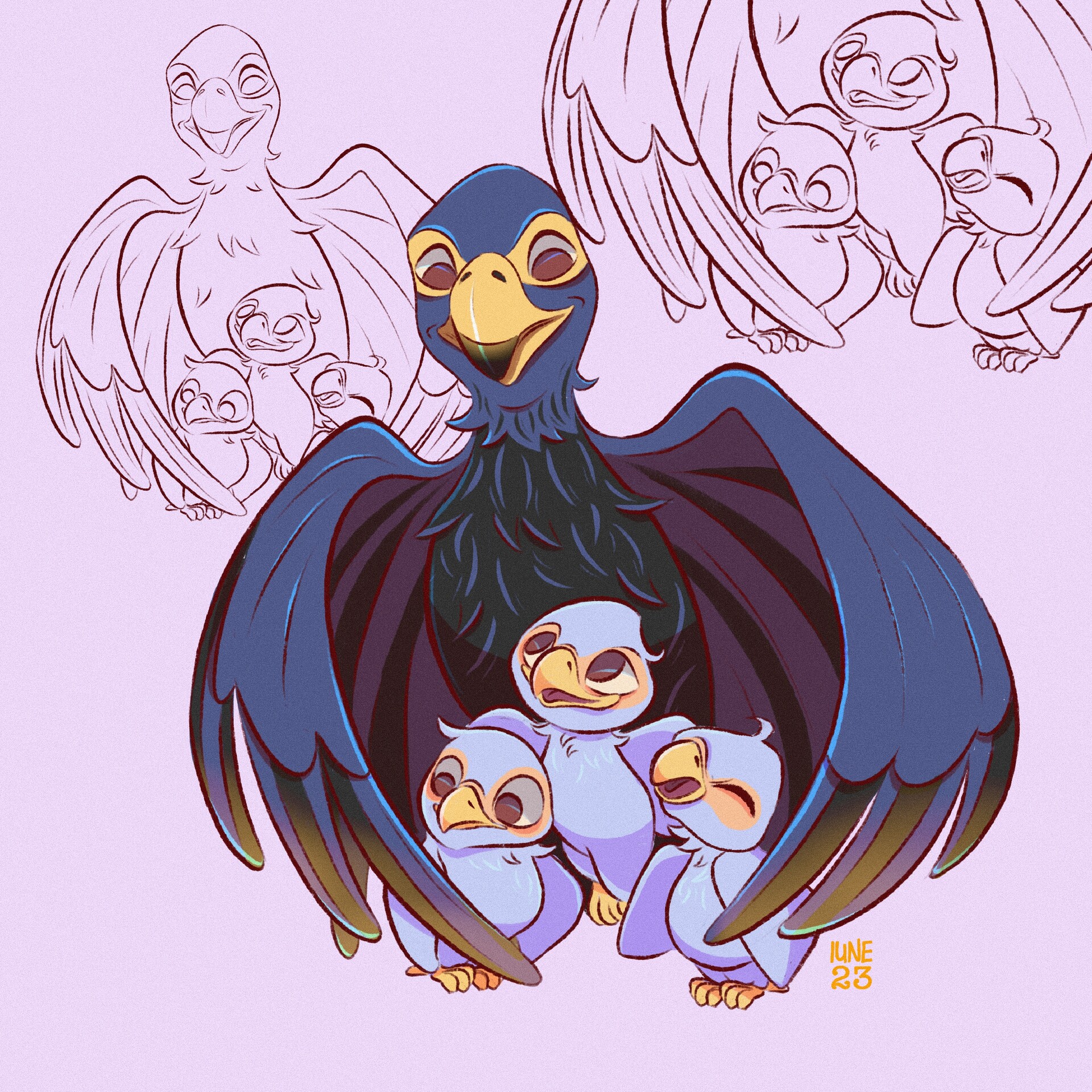 ArtStation - Mrs. Eagle