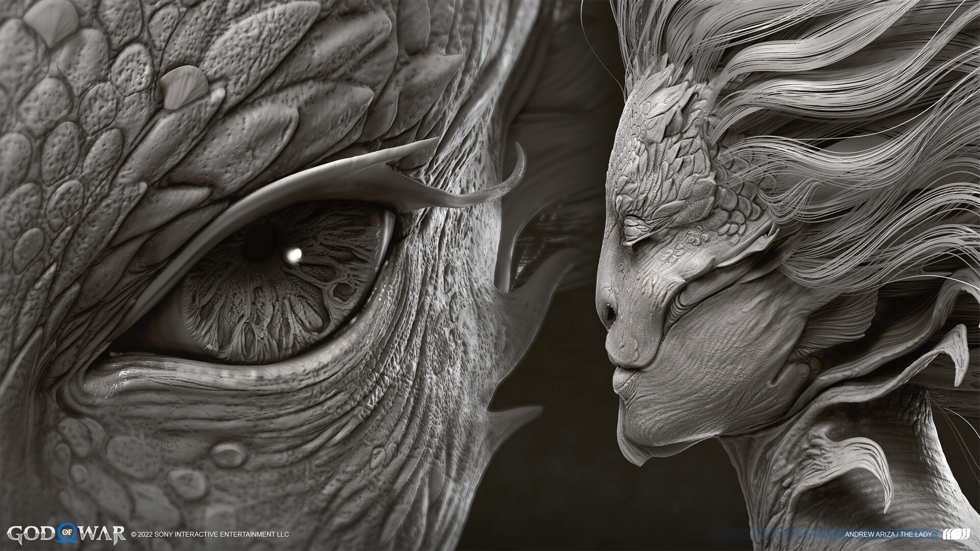 Andrew Ariza - GOD OF WAR RAGNAROK - The lady