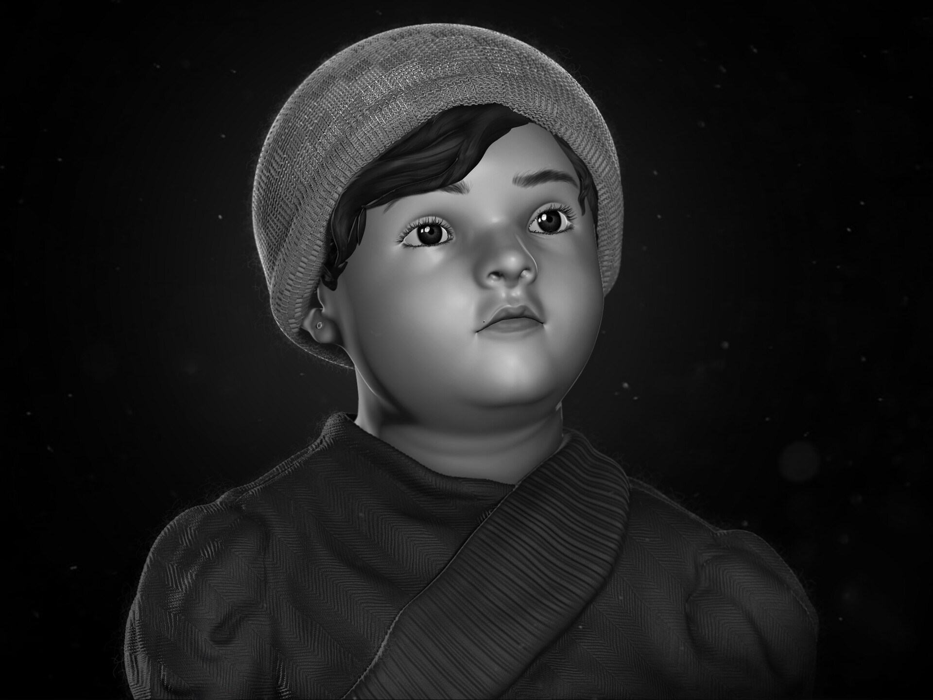 ArtStation - Sclupting Baby Face