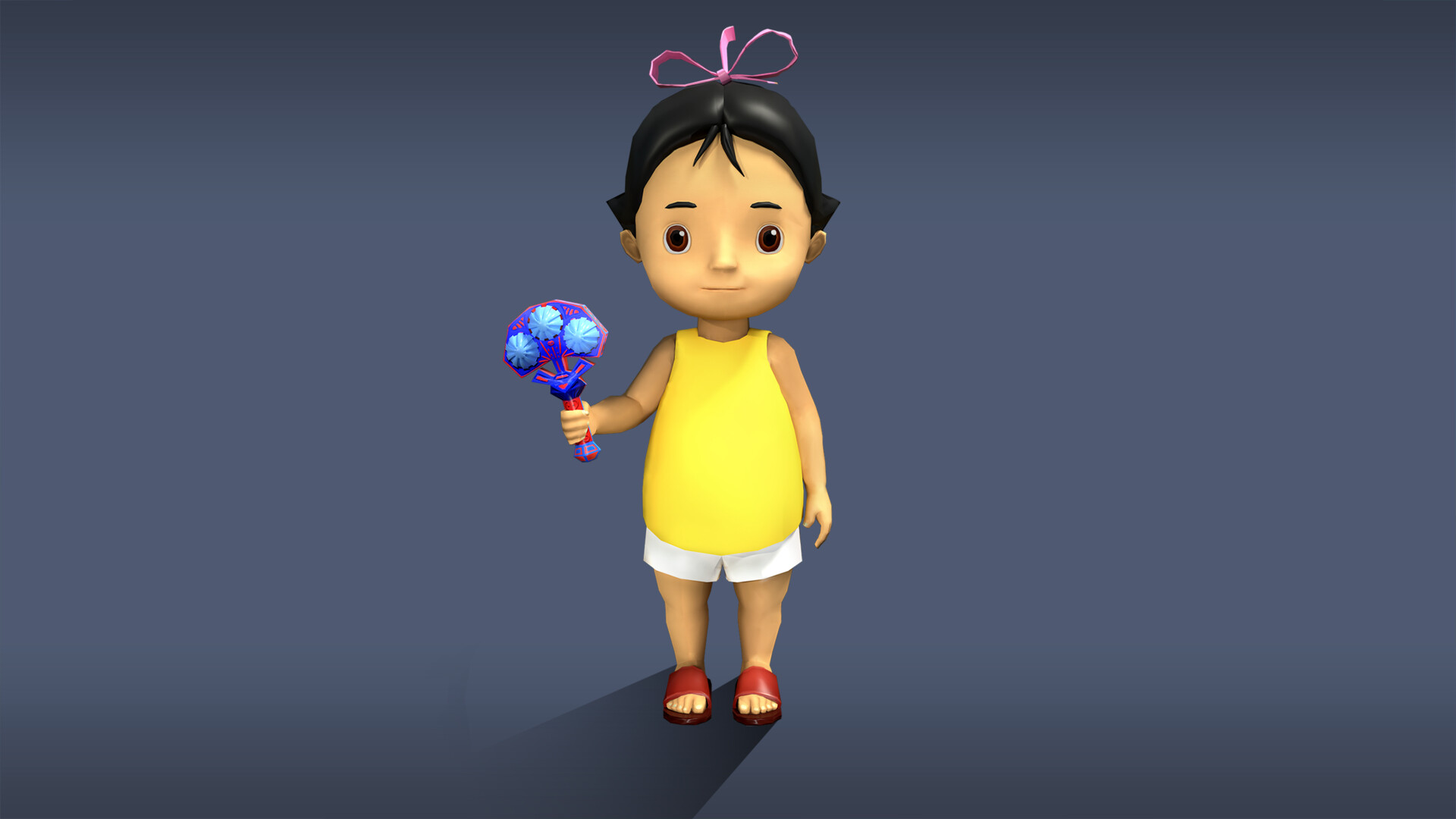 ArtStation - Rani Toddlar from Meena 3D game