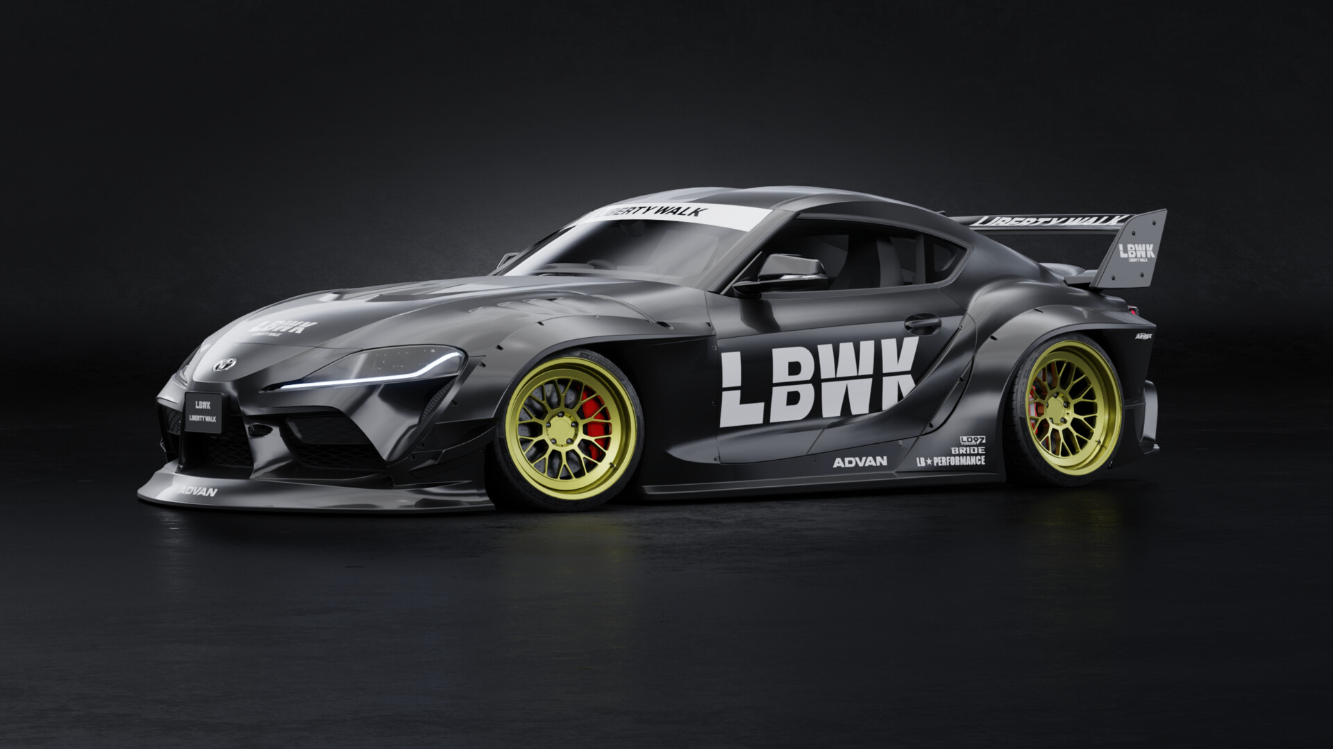 ArtStation - Toyota LB Silhouette GR Supra