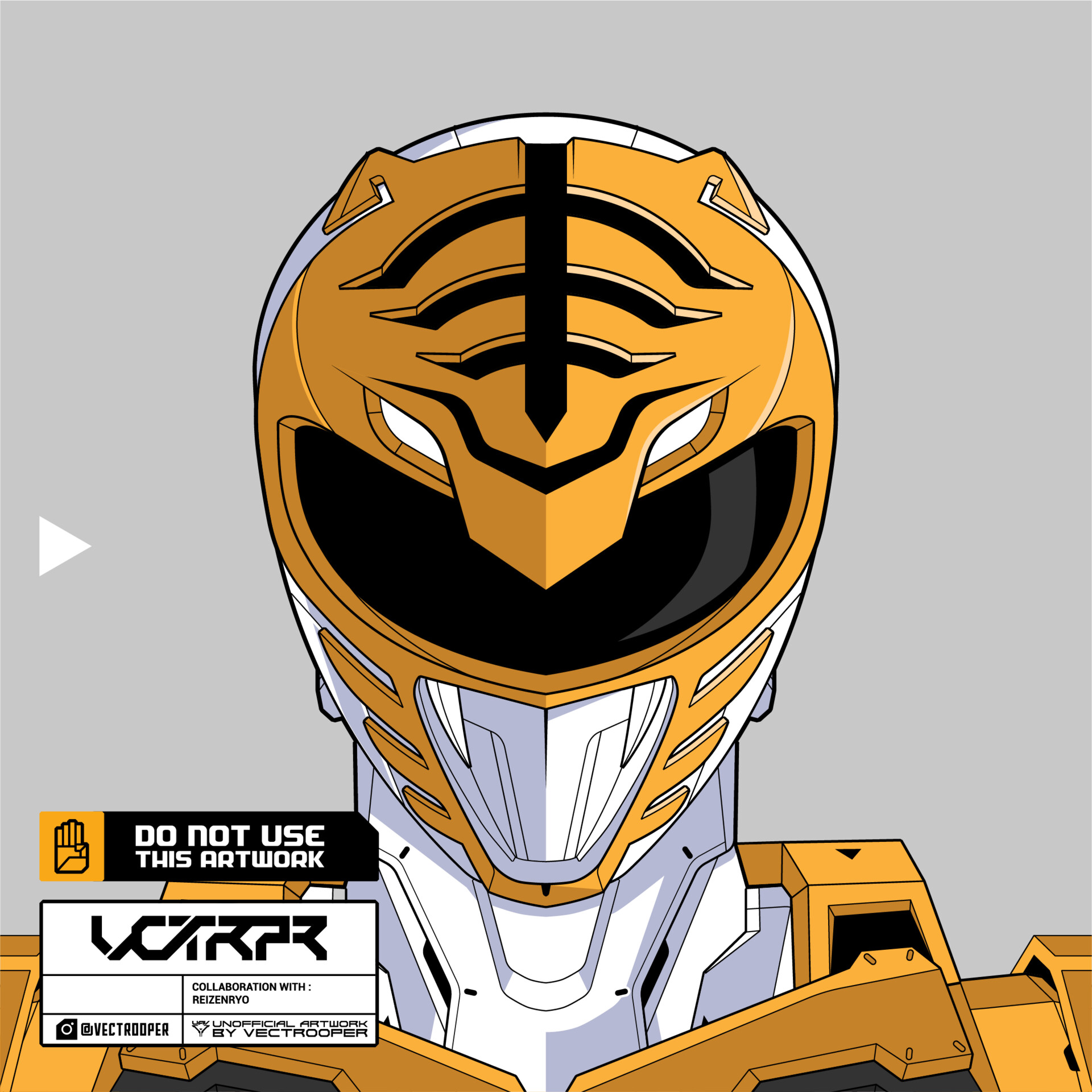 ArtStation - White Ranger - Power Ranger / DaiRanger