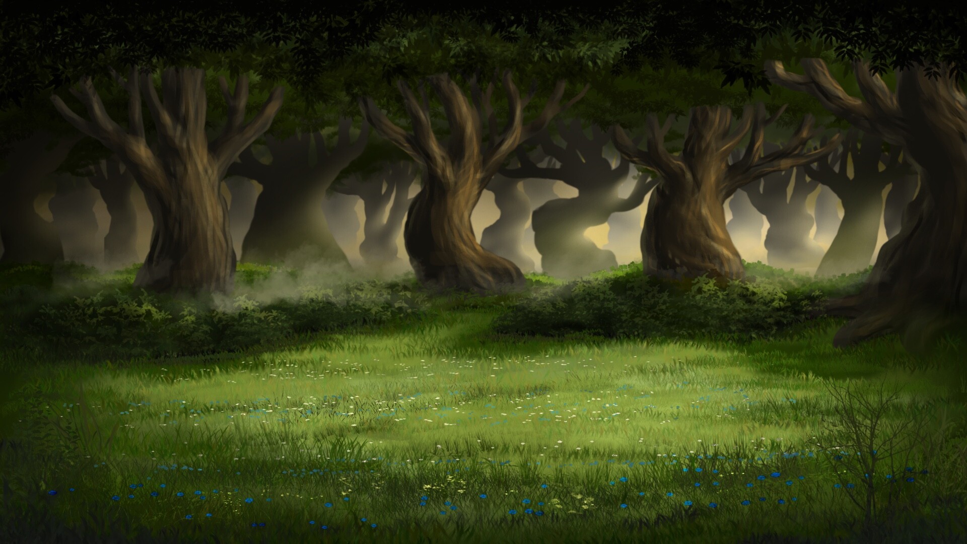 ArtStation - Mystery forest