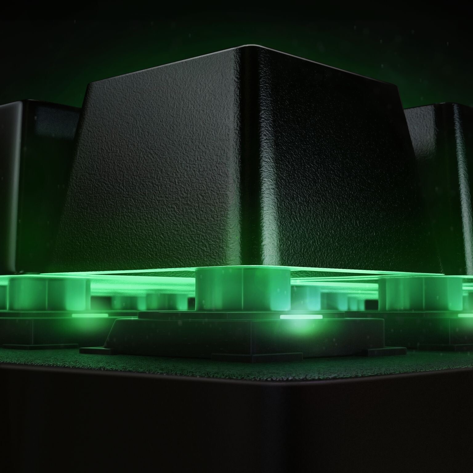 ArtStation - Keyboard glow project