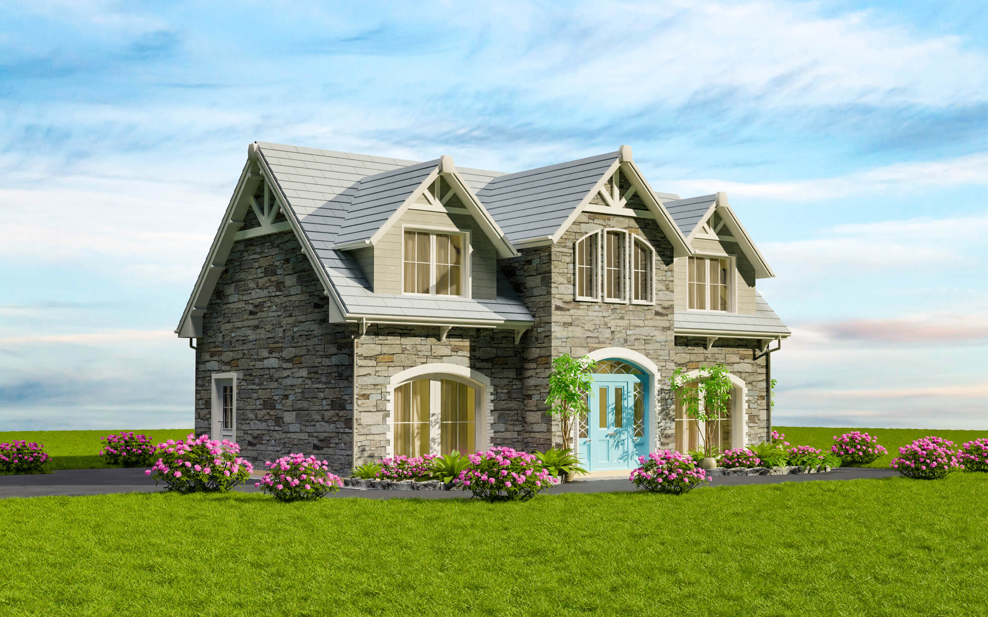 ArtStation - Simple stylized house