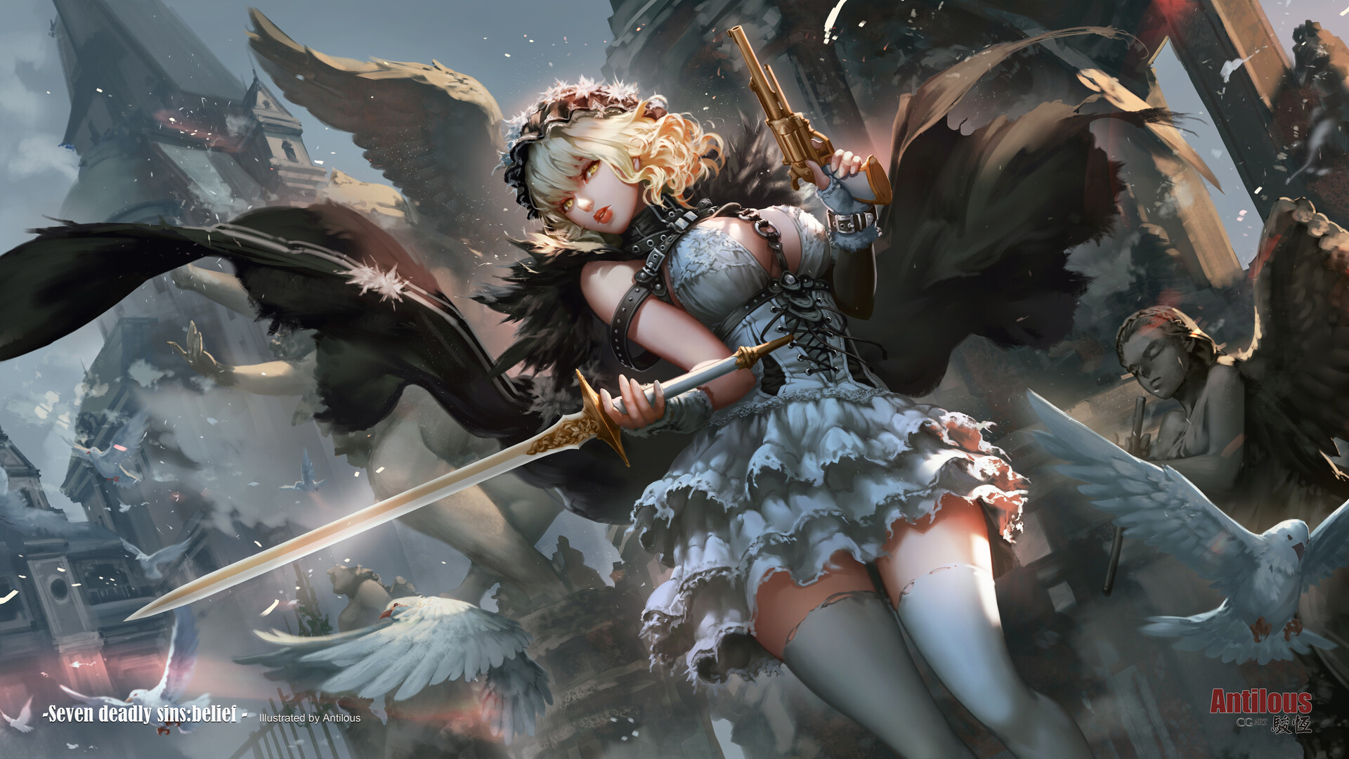 ArtStation - Seven deadly sins:Belief