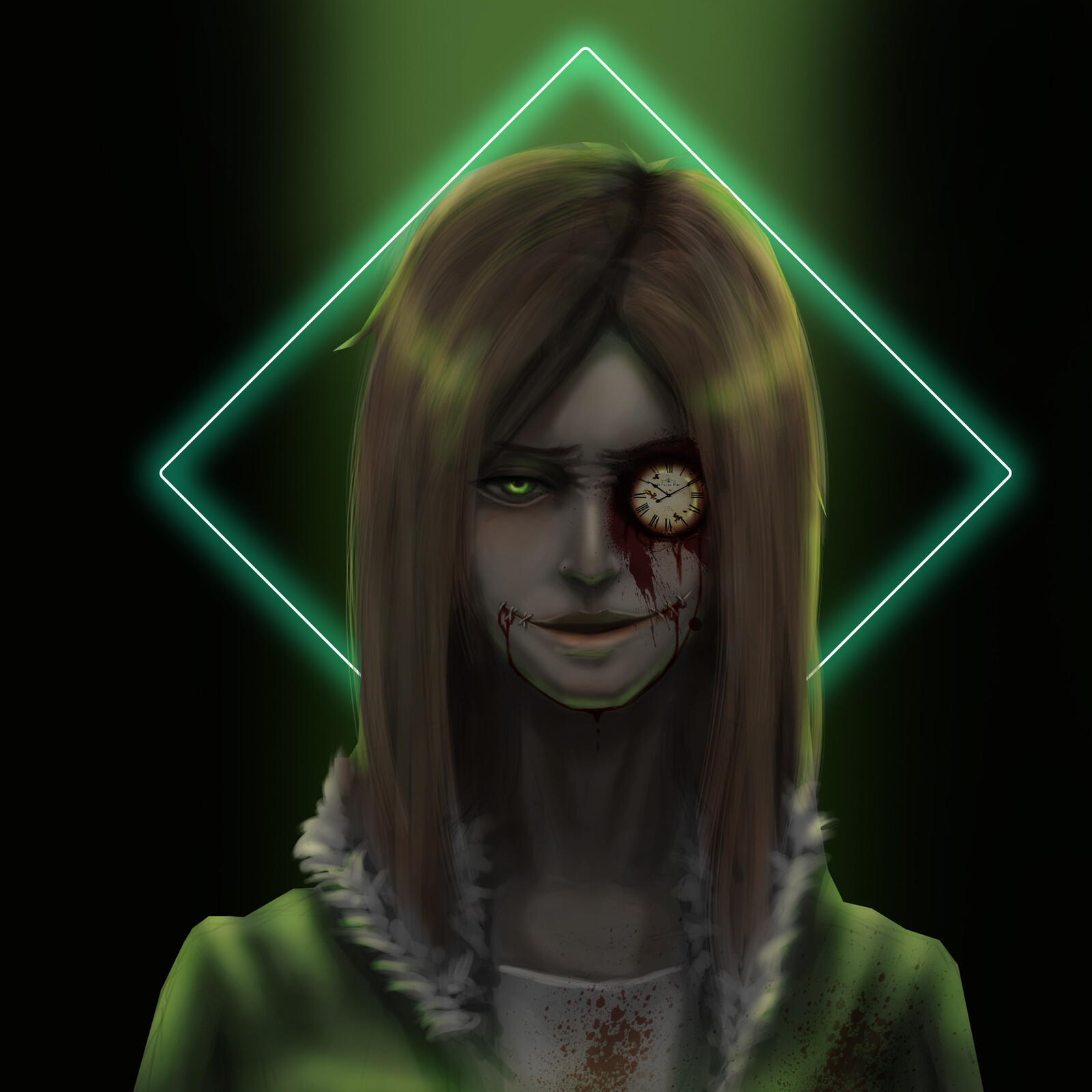 Thierry Nguyễn - Horror portrait NFT collection