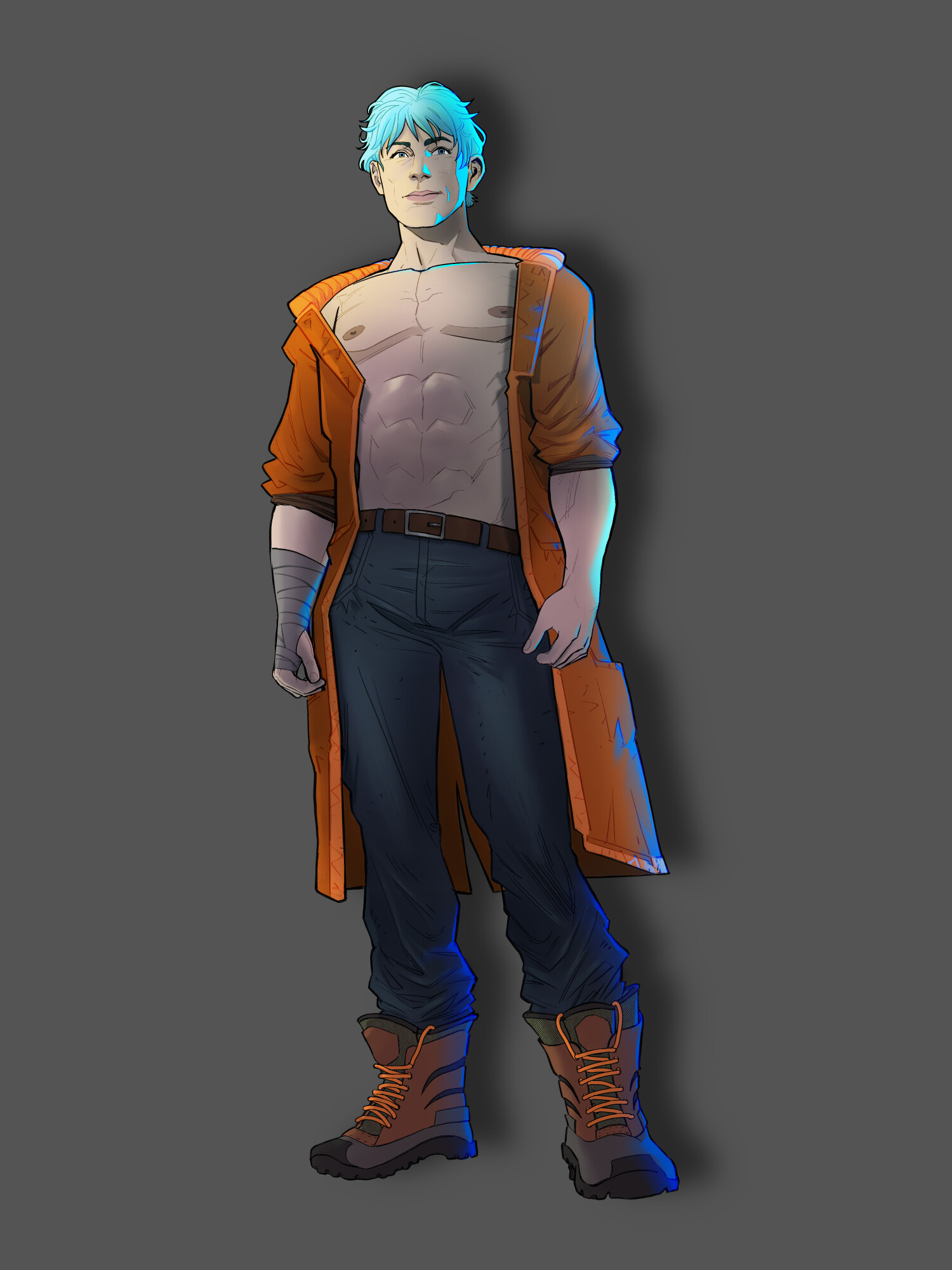 ArtStation - Character Design-Layers Clothes
