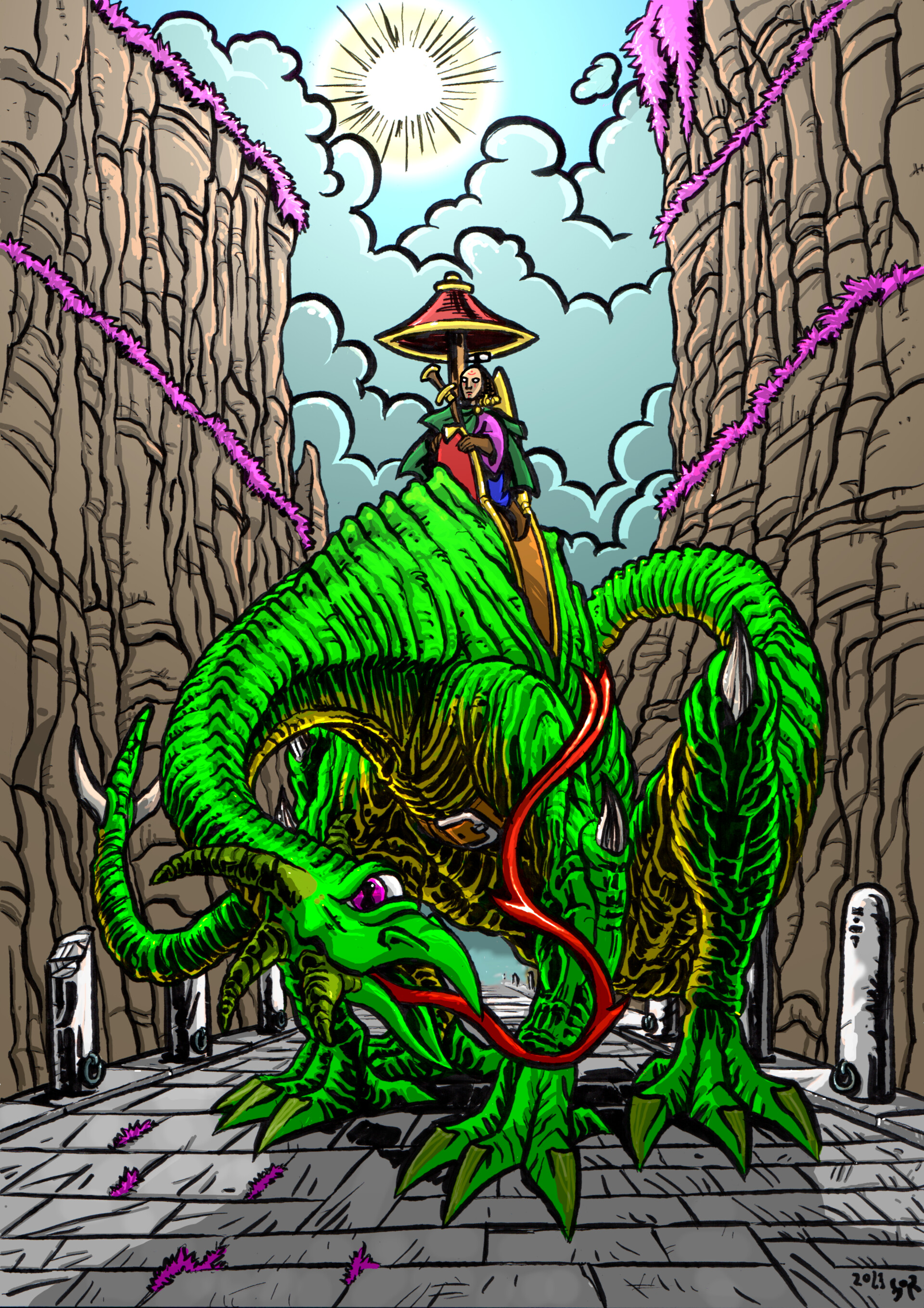 ArtStation - The Rangoon Rider