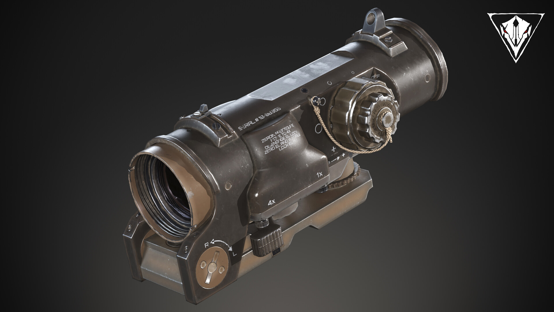 ArtStation - ELCAN Specter DR 1-4x scope