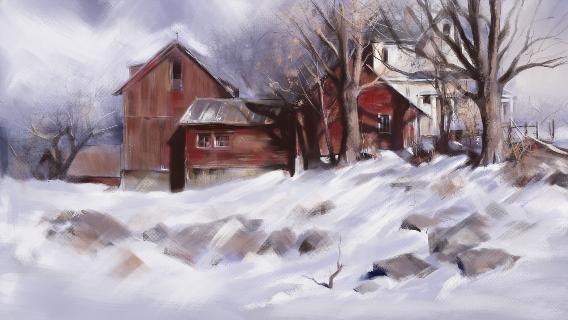 ArtStation - 2D study