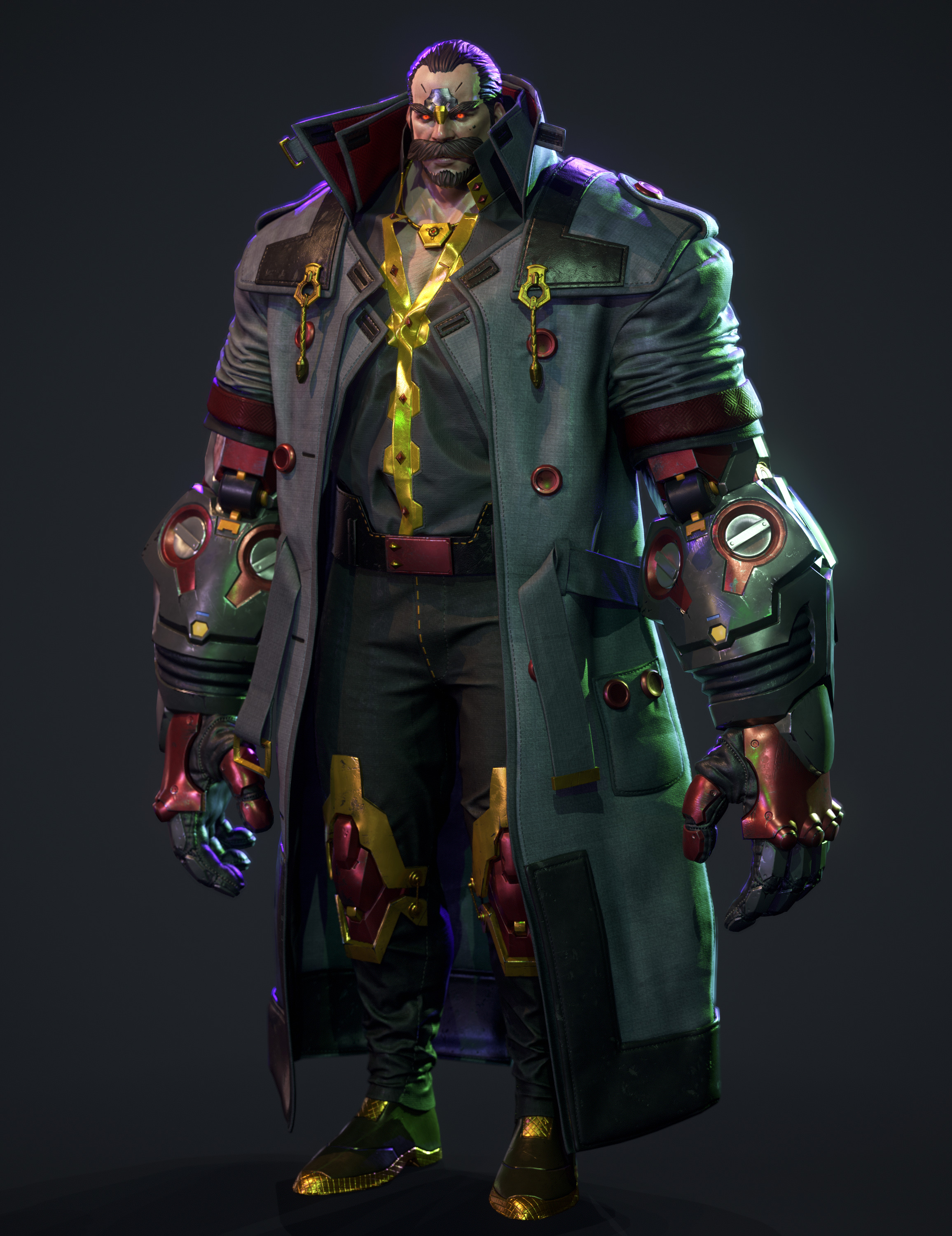 Ivan Lim - Cyborg Unit by Nesskain HKS