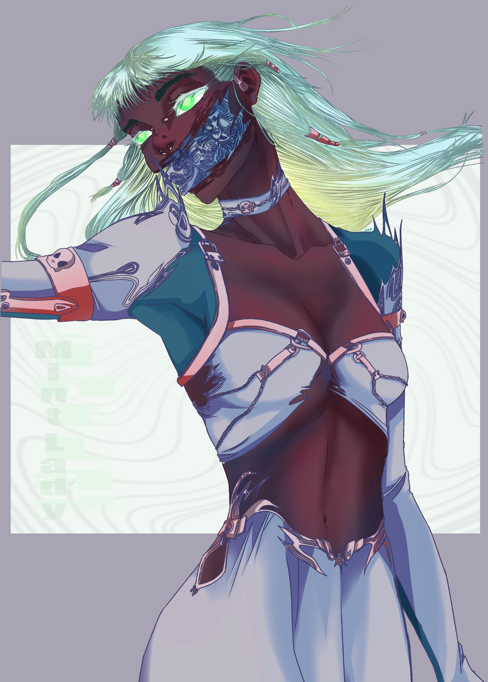 ArtStation - Mint Lady