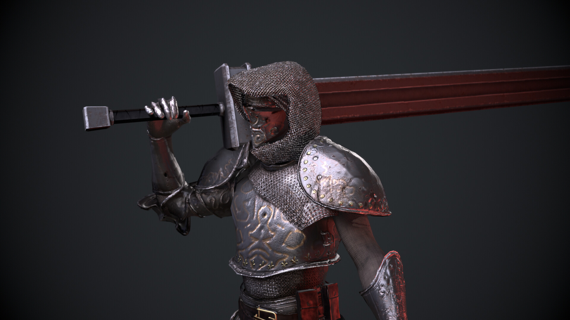 ArtStation - Hooded Knight