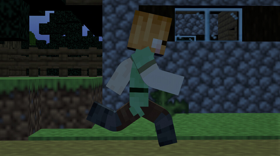 ArtStation - Alex running