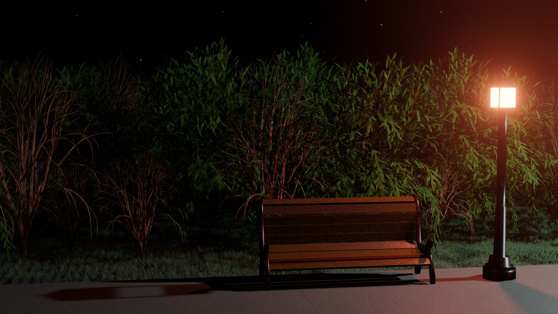 ArtStation - Park night