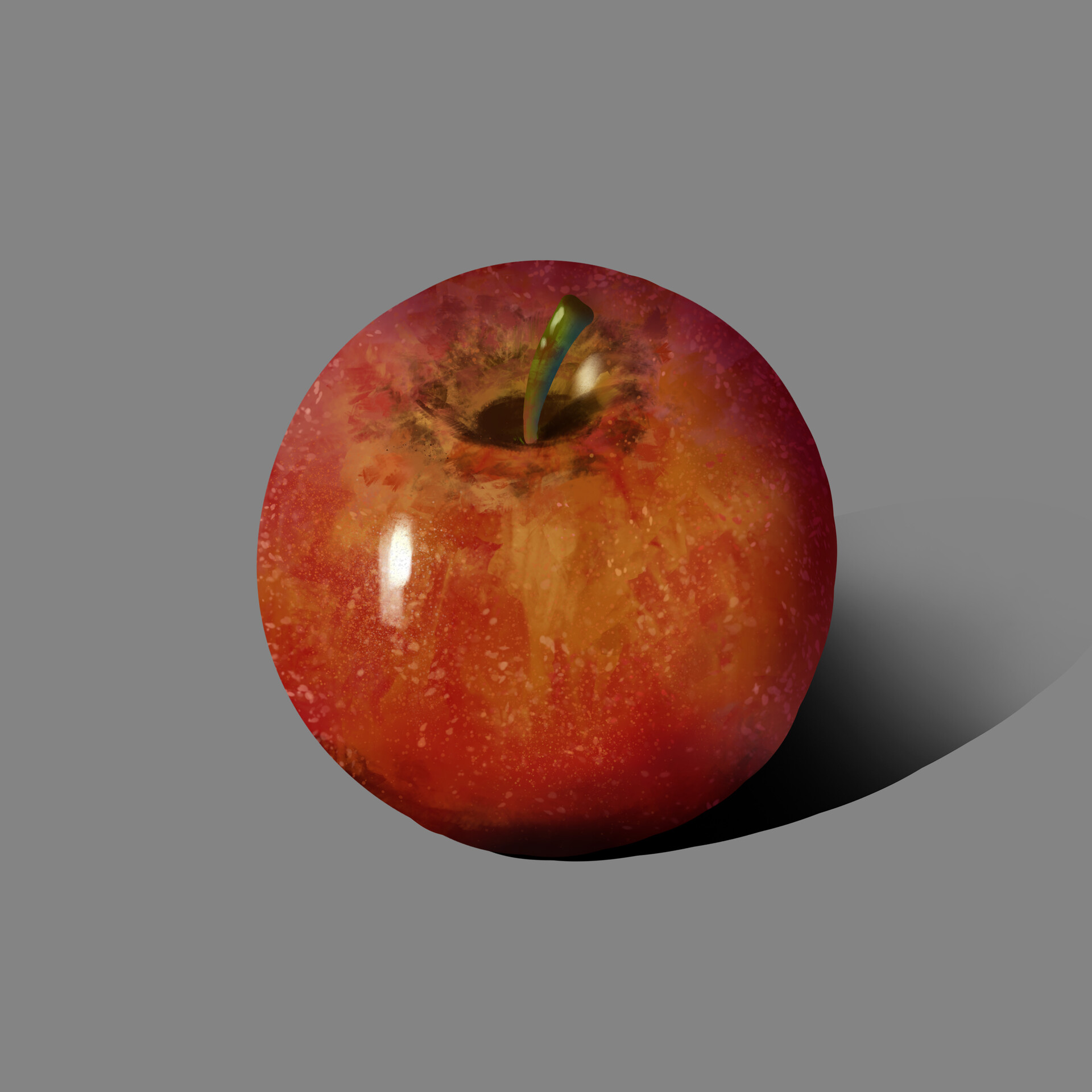 ArtStation - Realistic Apple