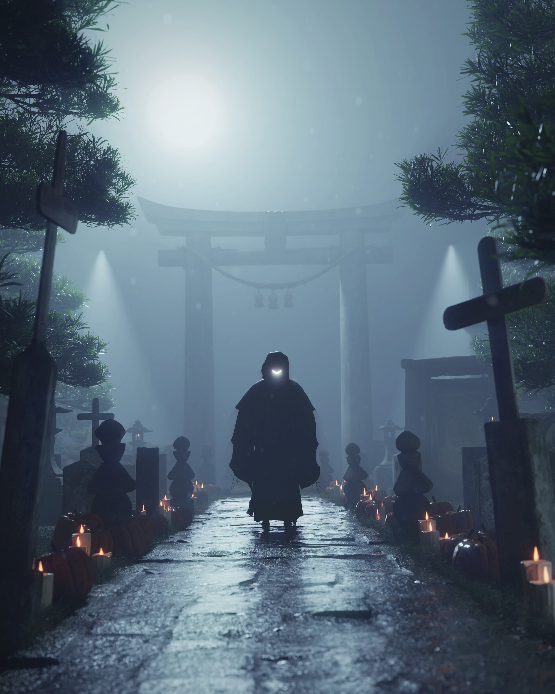 ArtStation - Spooky visitor