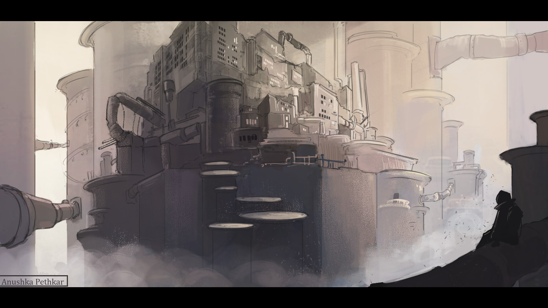 ArtStation - The Pipe city