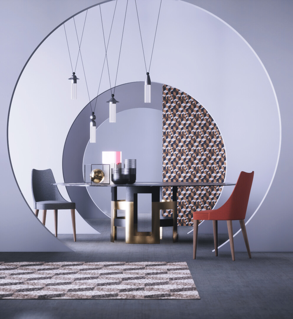 ArtStation - Creative Interior - Hobbit Style Arches