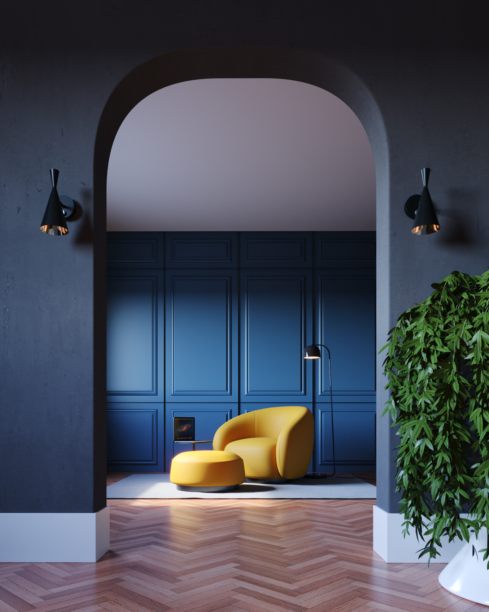 ArtStation - CGI - Gateway Hall (Archviz)