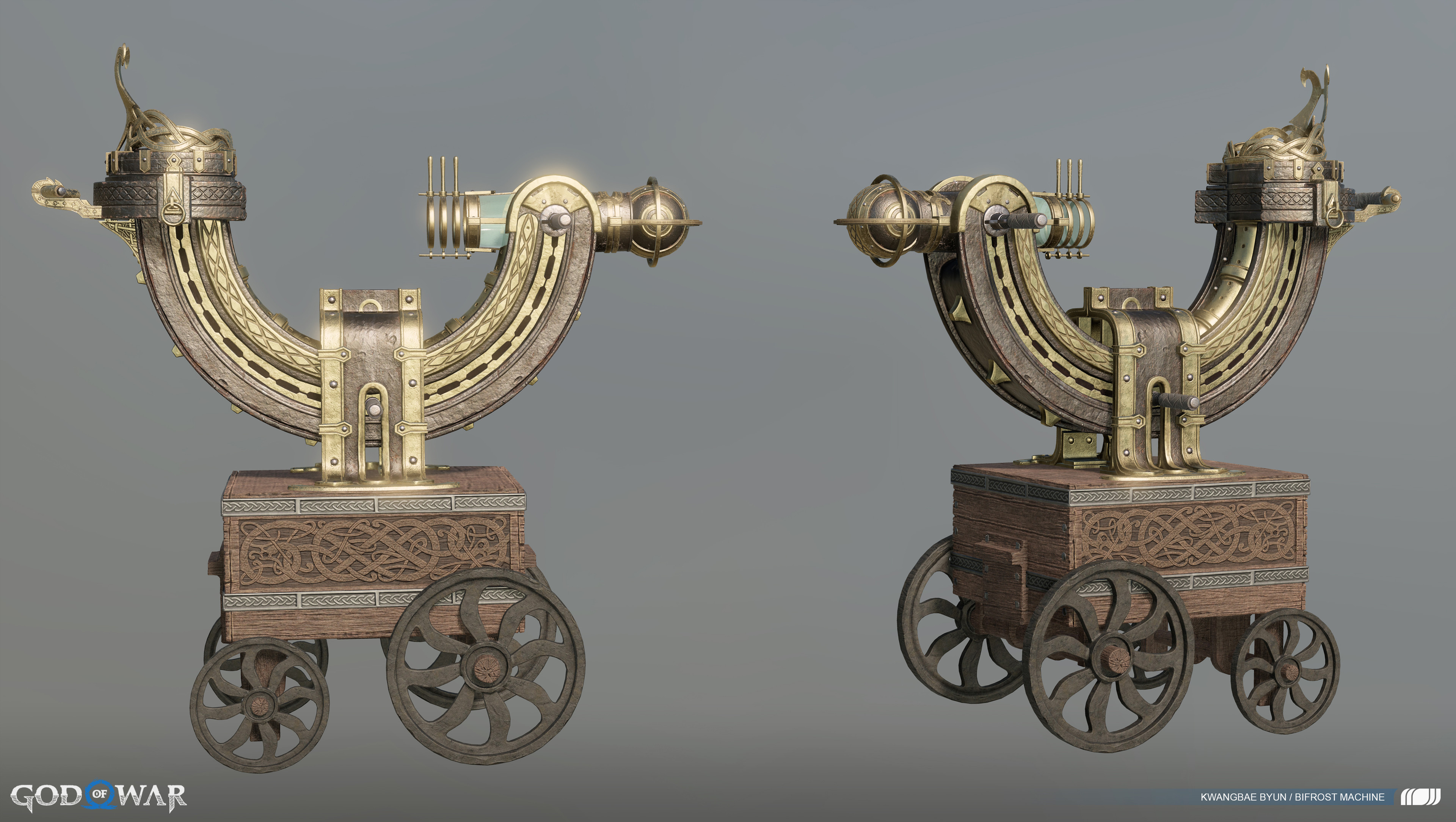 KB - God of War Ragnarok - Sindri bifrost machine