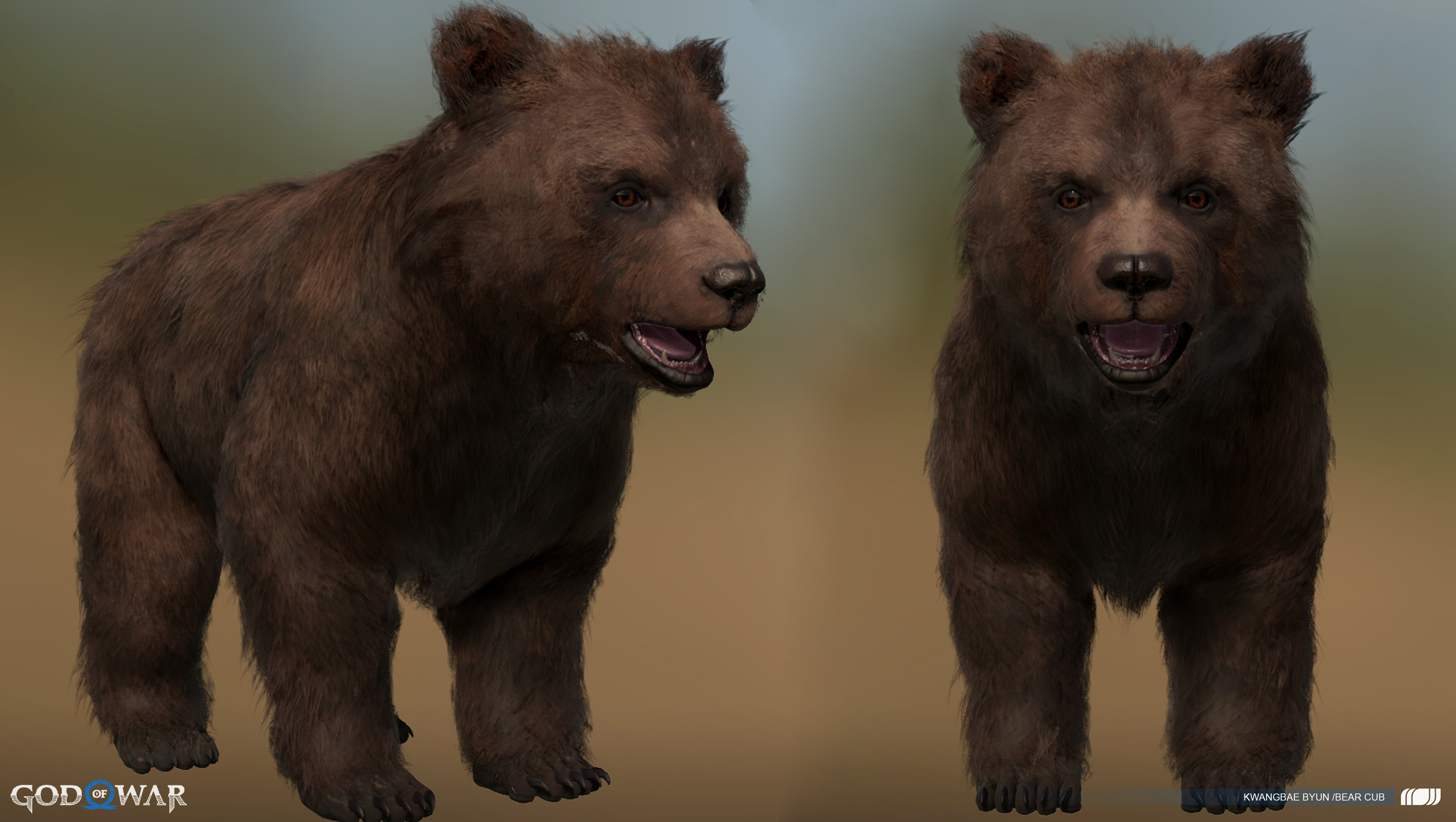 KB - God of War Ragnarok - character npc & props