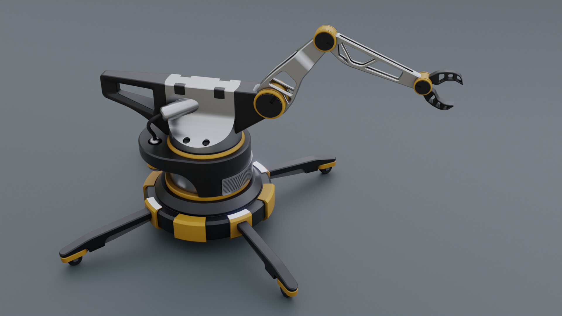 ArtStation - Mechanism (Hard Surface course by Blender Bros)