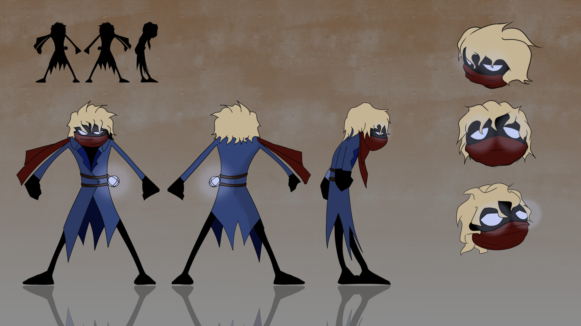 ArtStation - First Character Concept Sheet