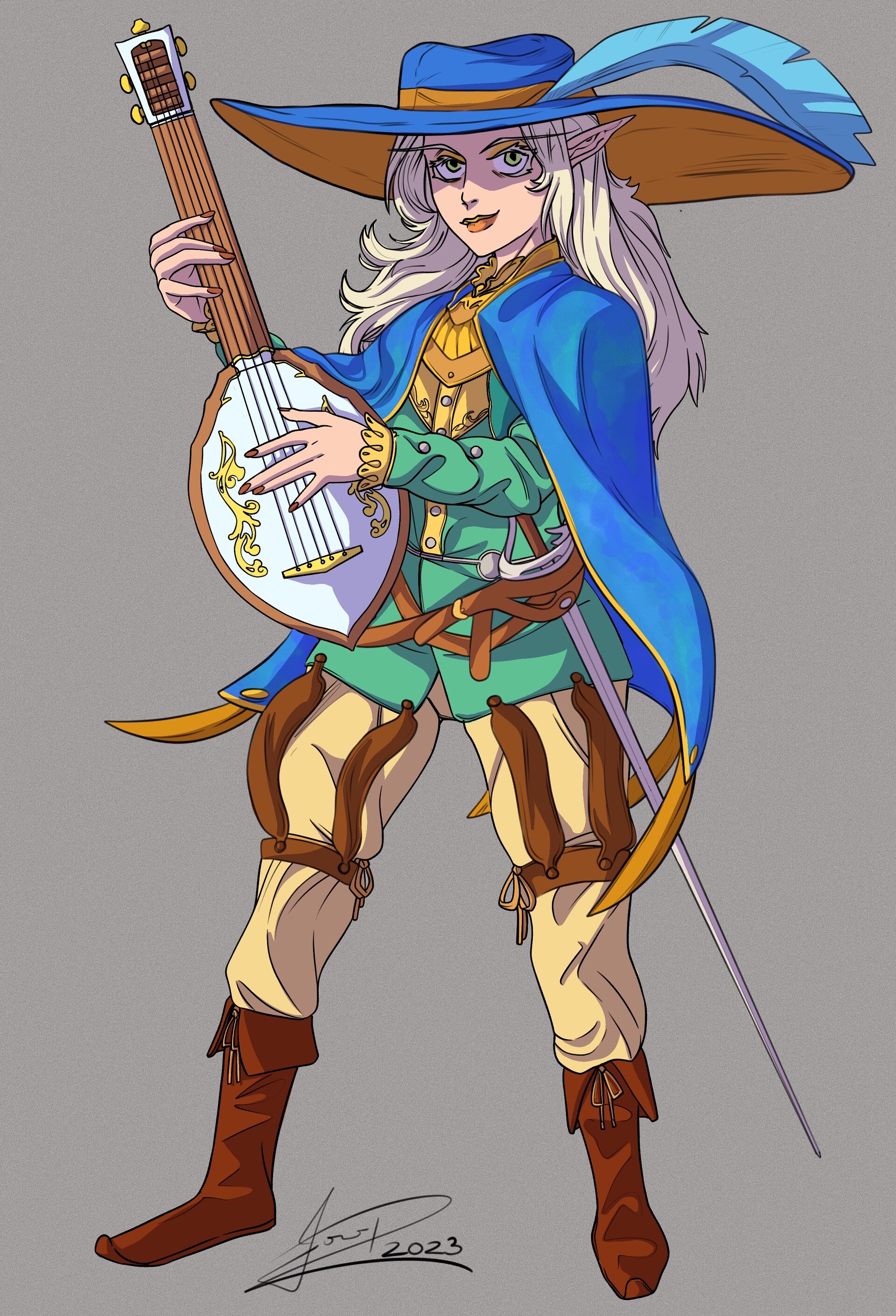 ArtStation - Bard elf