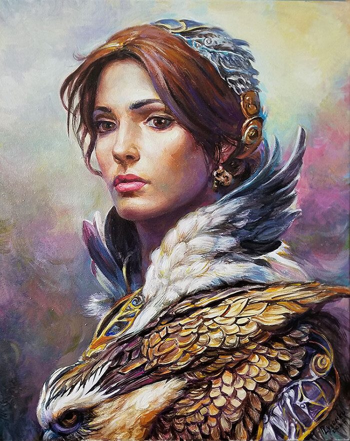 ArtStation - Lady Falcon