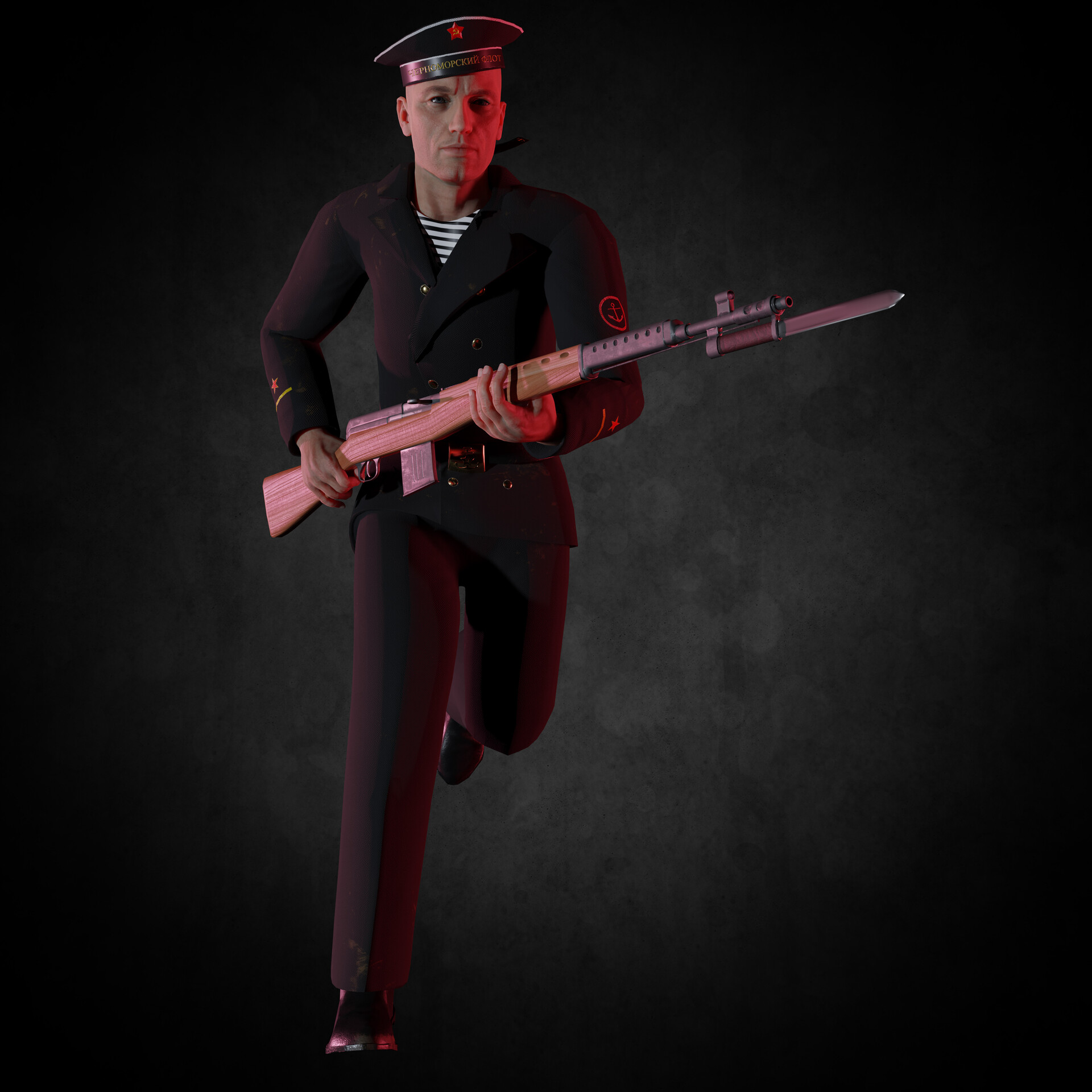 ArtStation - Soviet Marine 1941-1943