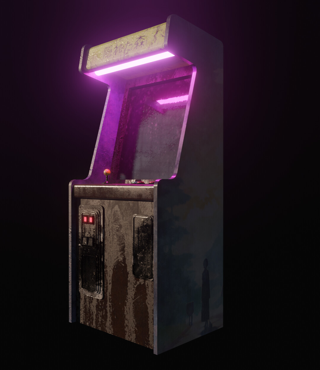 ArtStation - Rusty Arcade Machine