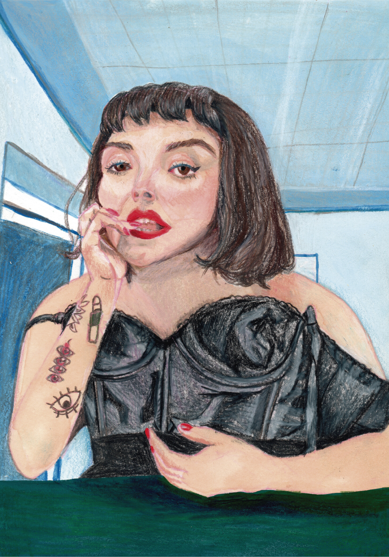 ArtStation - Retrato Mon Laferte