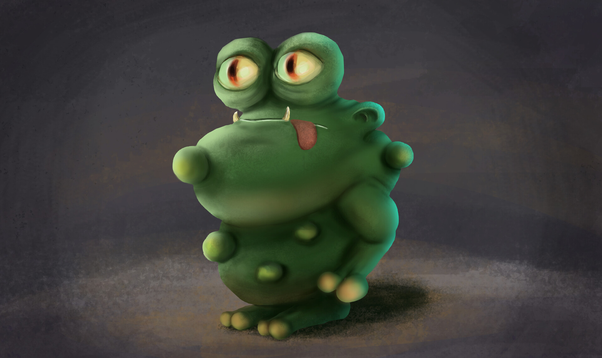 ArtStation - Green Monster