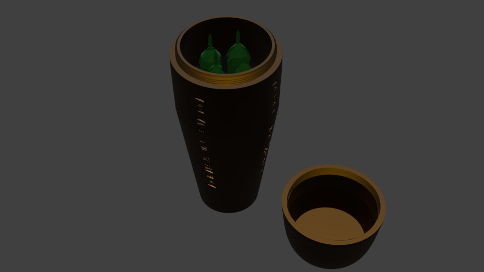 DigitalAE - Prometheus (Alien) Prometheus Engineer Pathogen Vase