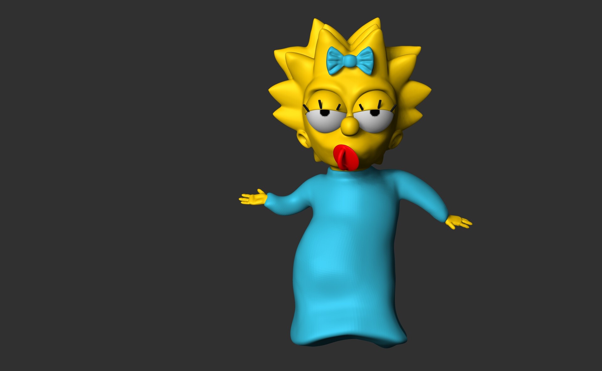 ArtStation - Maggie Simpson