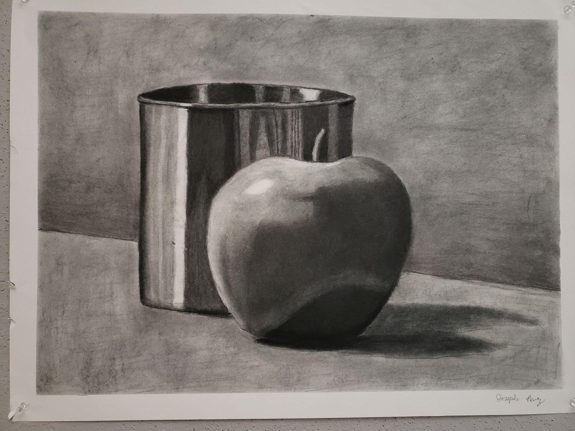 Charcoal Drawings Of Fruits