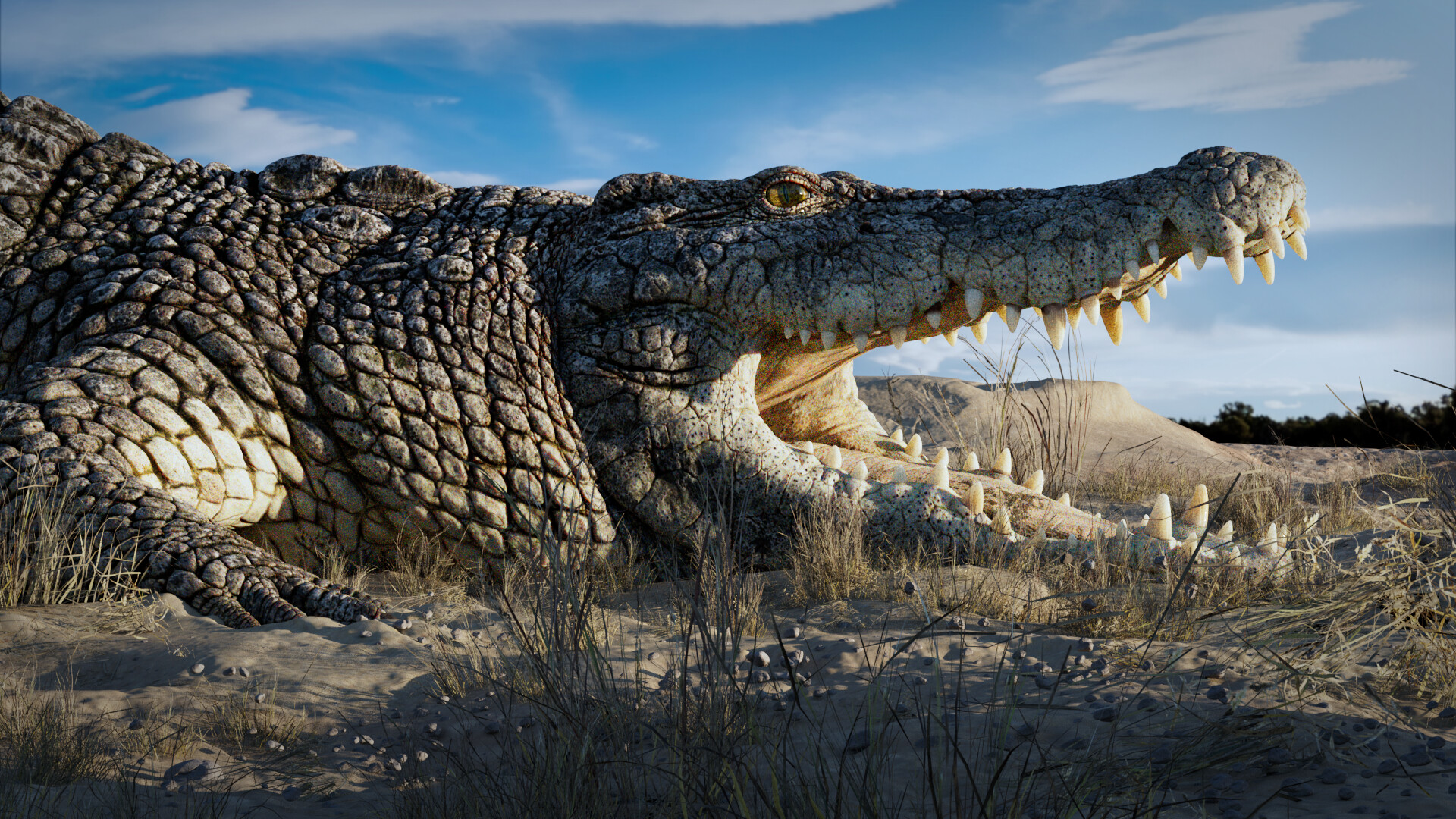 ArtStation - Crocodile
