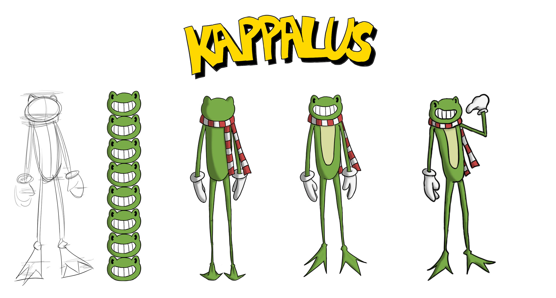 ArtStation - 2D Character Model Sheets