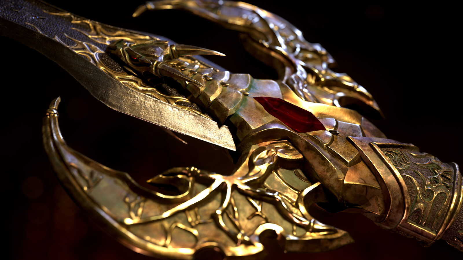 fire dragon sword java