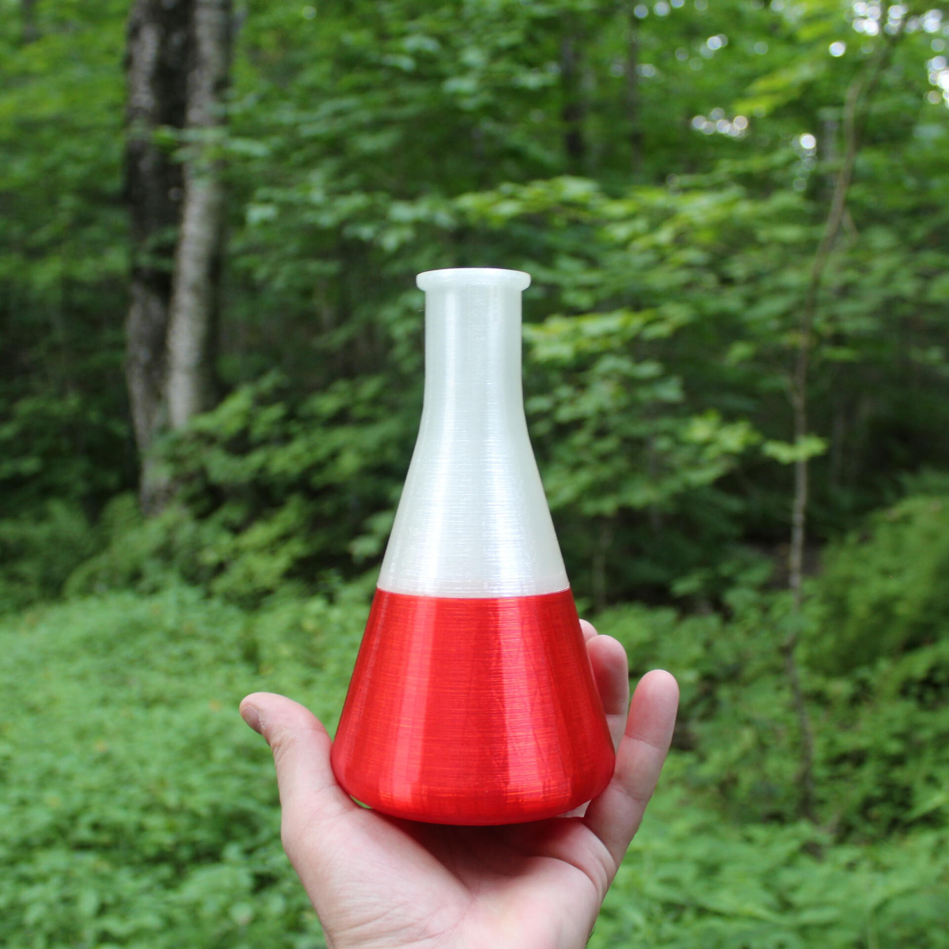 ArtStation - 3D Printed Erlenmeyer Flask Storage Container