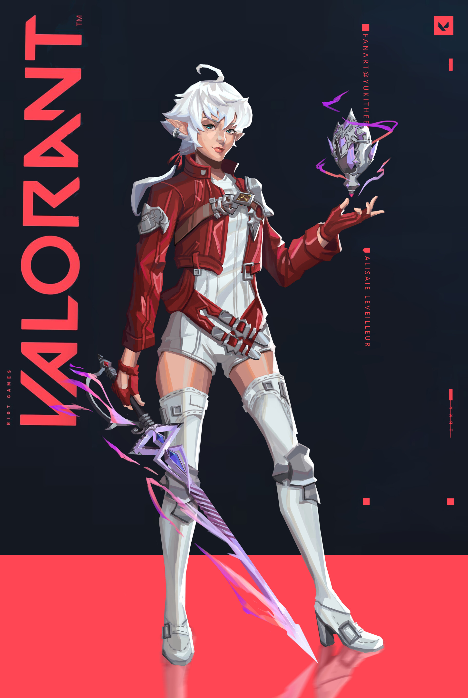 ArtStation - Alisaie Leveilleur - [Valo x FFXIV Fanart]