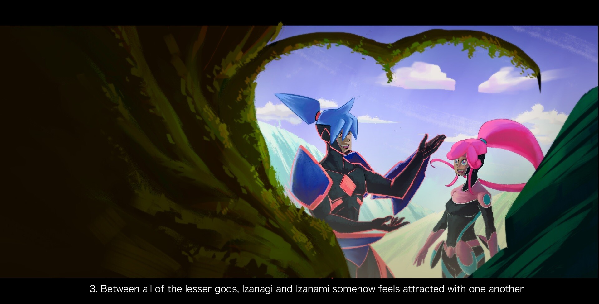 ArtStation - IZANAGI & IZANAMI 3