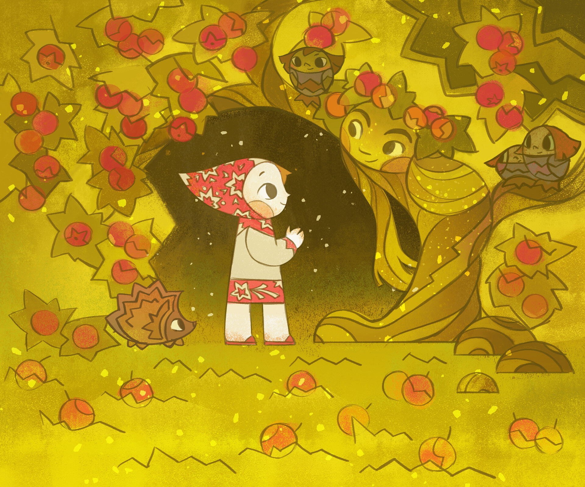 ArtStation - Apple tree