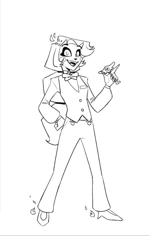 charlie morningstar coloring pages