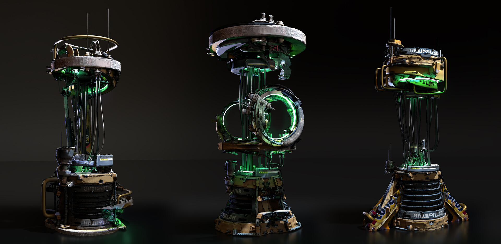 Jose Vega - 3D Mech Concepts for Patreons