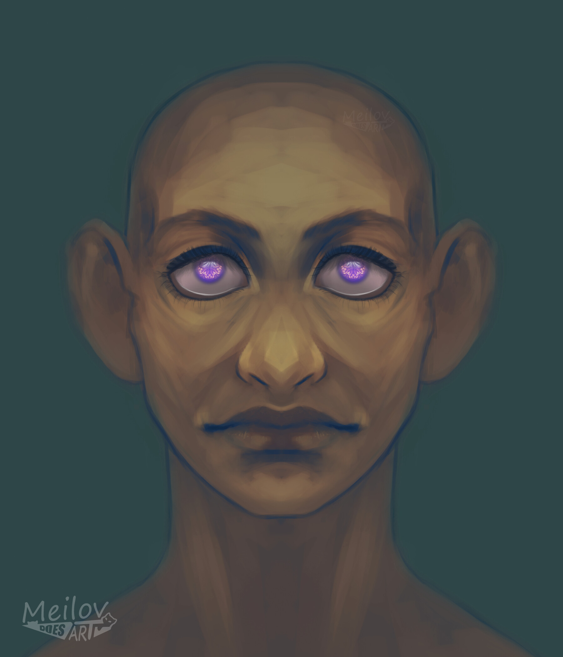 ArtStation - Purple Eyes